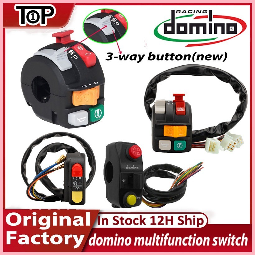 (new Version)1 Pair Domino Honeywell Switch Left & Right Handle Bar ...