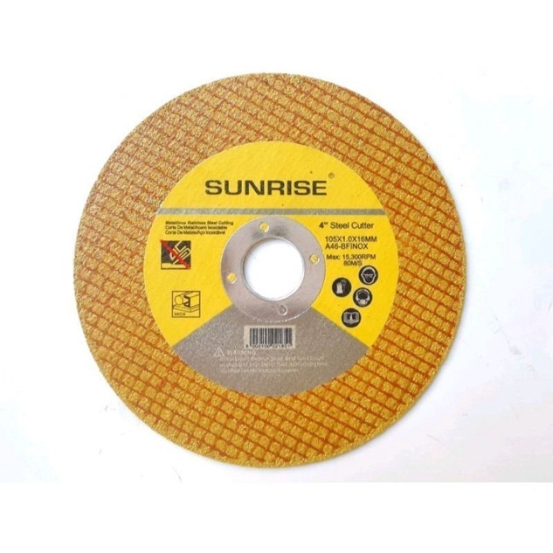 Original Sunrise Cutting Disc 4 Inch 25/50pcs Metal Stainless Steel ...