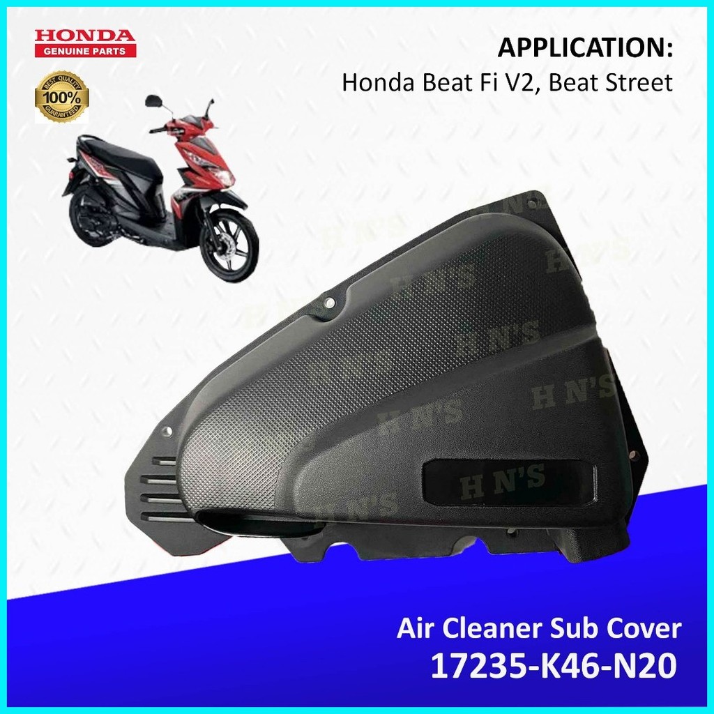 Honda Genuine Air Cleaner Sub Cover for Honda Beat Fi V2 / Beat Street ...