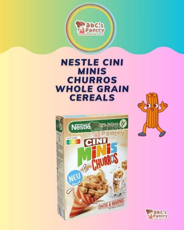 NESTLE SPANIA [UNK] Cini Mini Breakfast Churros Cereals | Shopee ...