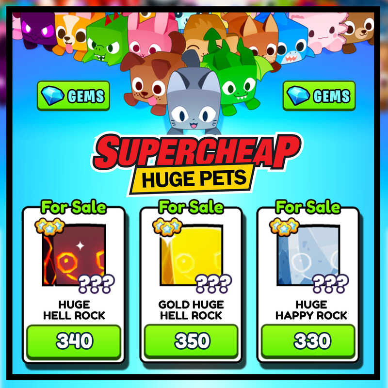 Pet Simulator 99 Super Cheat Huge PS99 | Shopee Philippines