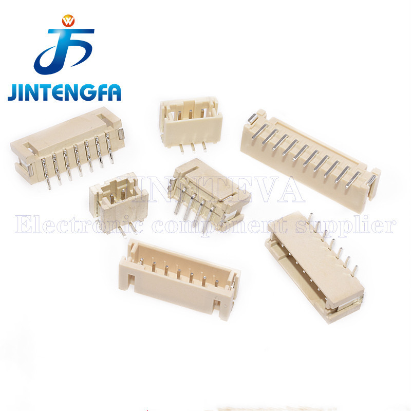 20PCS PH2.0 SMD SMT RIGHT ANGLE Connector PH 2.0MM 2p 3p 4p 5p 6p 7p pin JST Connector Wire ...