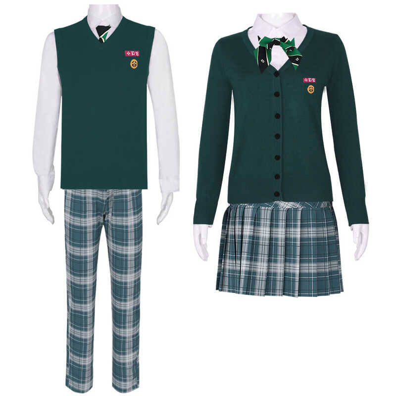 All Of Us Are Dead Zombie Campus Uniform Cosplay Suit For Men And Women ...