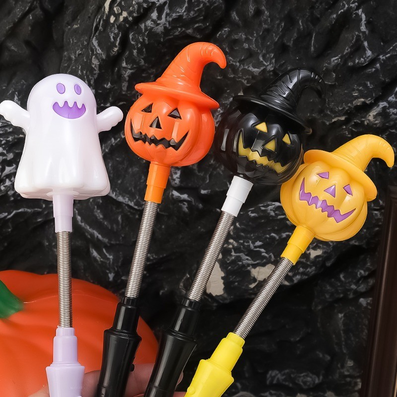 Halloween Hand Cranked Toys - Atmosphere Luminous Prop - Funny Ghost ...