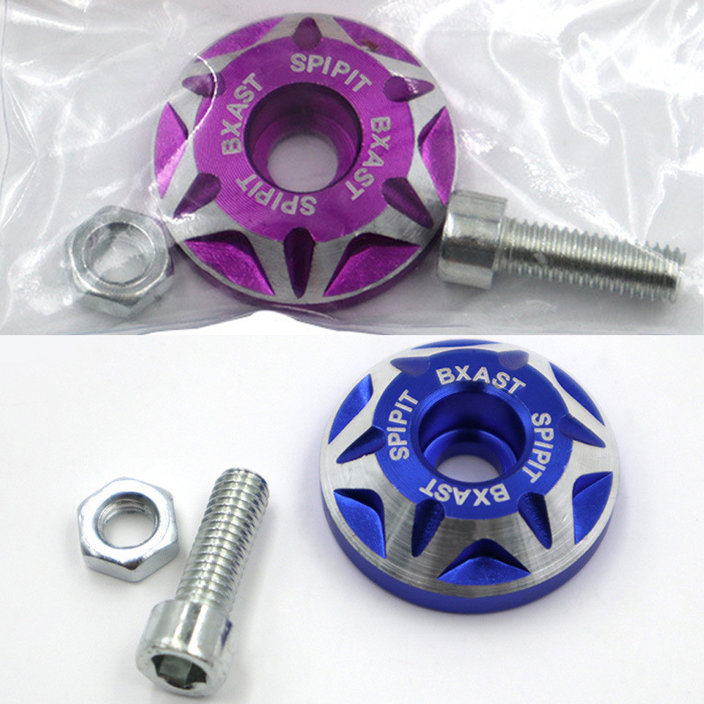 CNC 6MM Alloy Car Motorcycle Plate Bolt Screws Plate Holder Bolt Kit ...