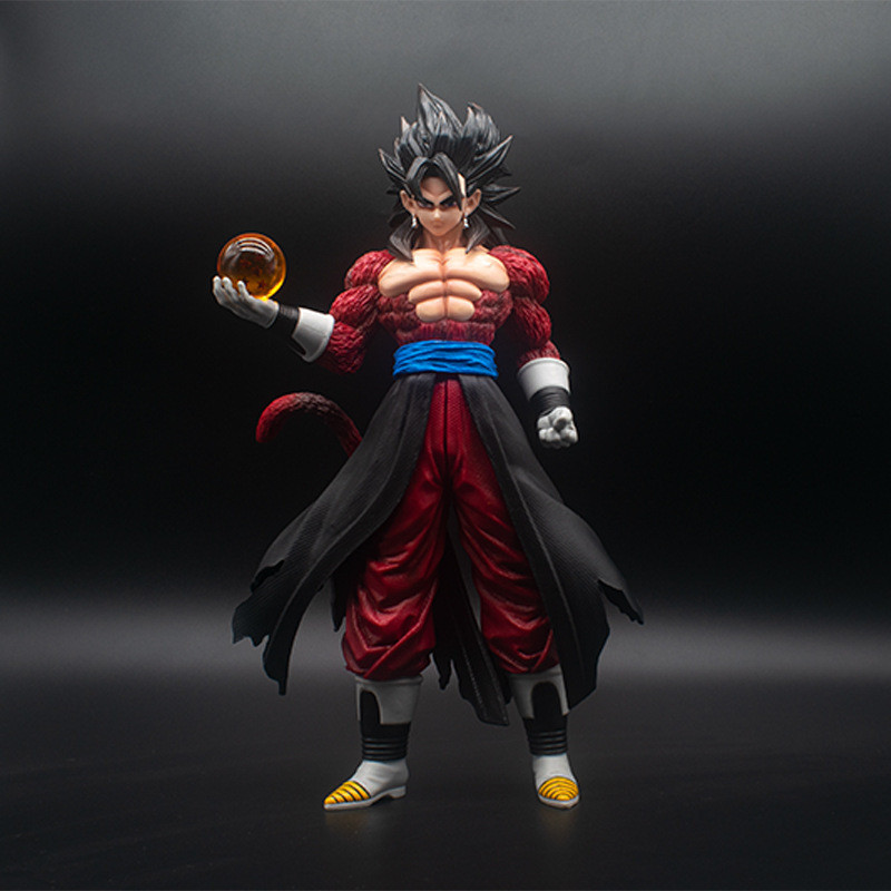 30Cm PVC Action Figures Anime Dragon Ball Gogeta Ssj4 Figure Super ...