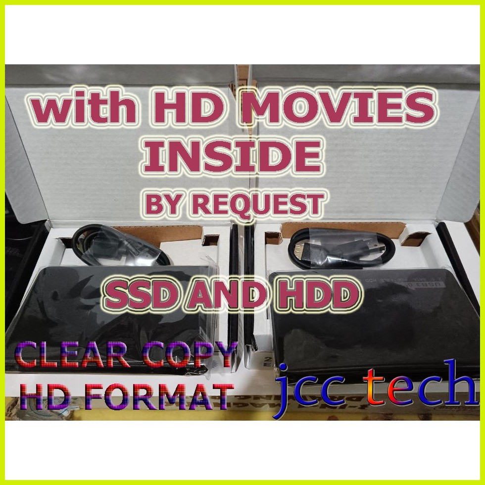 ♒ External HDD,SSD and USB with Latest and Classic Movies, TV Series ...