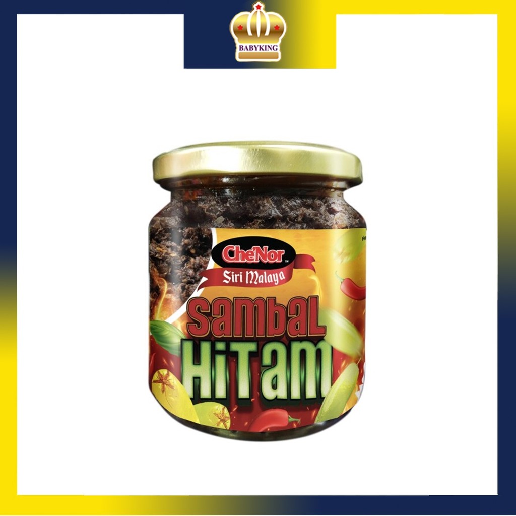 Che Nor Sambal Basah Hitam 160gm | Shopee Philippines