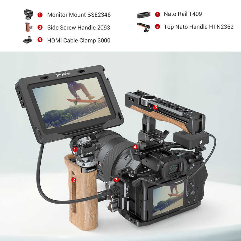 Smallrig ∮ DSLR A7s3 Camera Rig A7siii Form-Fitting For Sony Alpha 7S ...