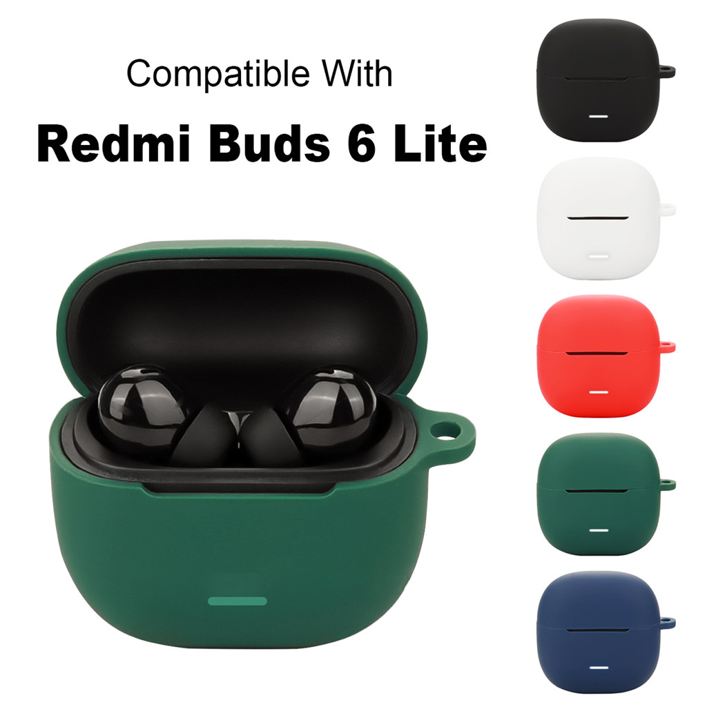 Silicone Earphones Case For Redmi Buds 6 Lite Wireless Earbud Cover ...