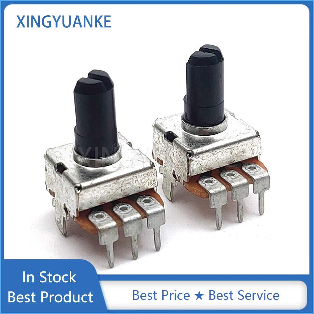 3Pcs/lot 12 Square Type B20K Single Vertical 3-Pin Audio Volume ...