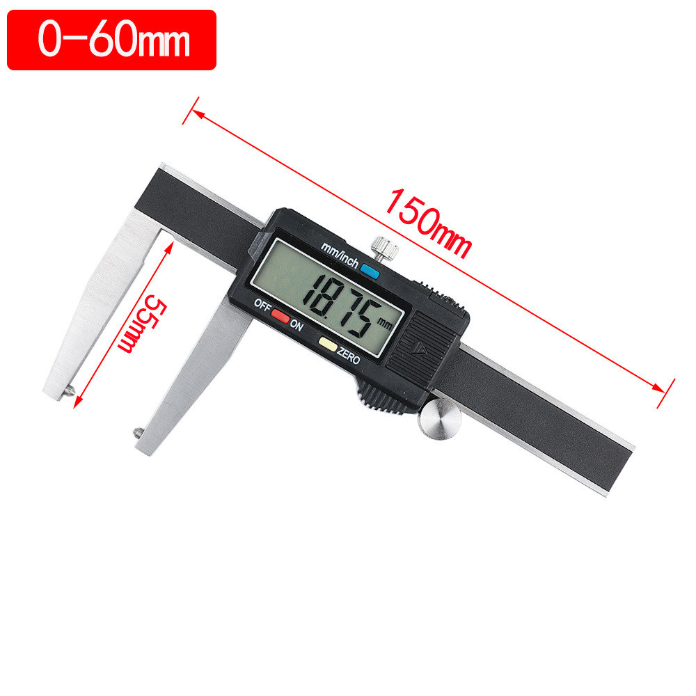 0-60Mm Stainless Steel Digital Disc Caliper Electronic Vernier Calipers ...