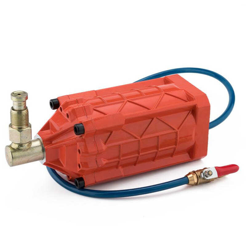 Industrial Grade 100T Pneumatic Jack Booster Pump Hydraulic Vertical ...
