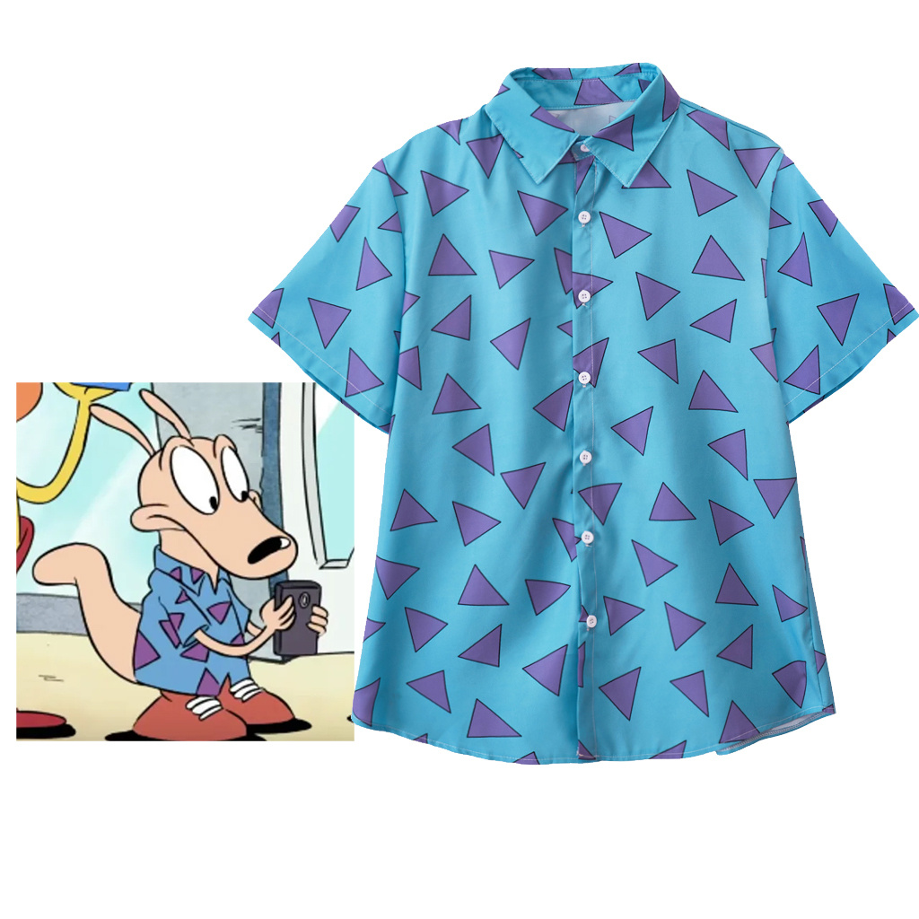 ♀ Rocko's Modern Life Rocko Cosplay Costume Adult Men 3D Print Single ...