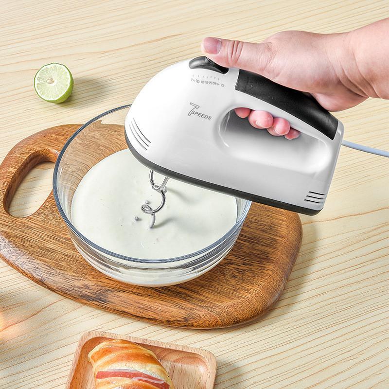 Electric Egg Whisk Small Household Fully Automatic Egg Whisk Hand-held ...