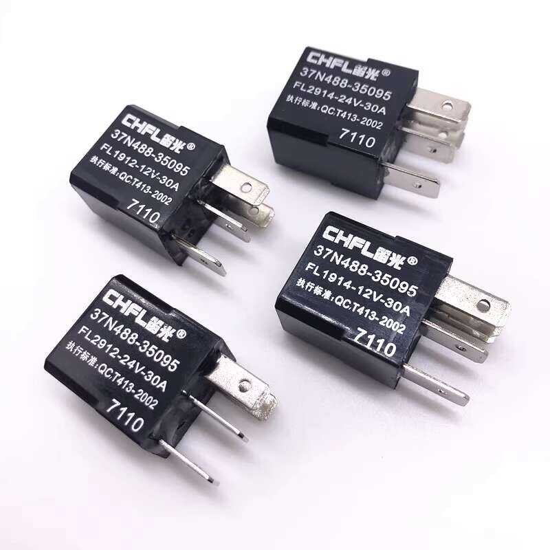 ☑♥ 30A Replaceable Original Car 4-Pin 5-Pin 12V 24V Fan Air Conditioner ...