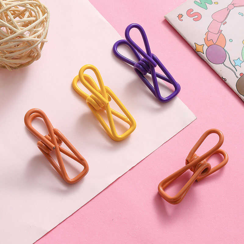 Multifunctional Stainless Steel Clothes Clips Windproof Non-Slip Small ...