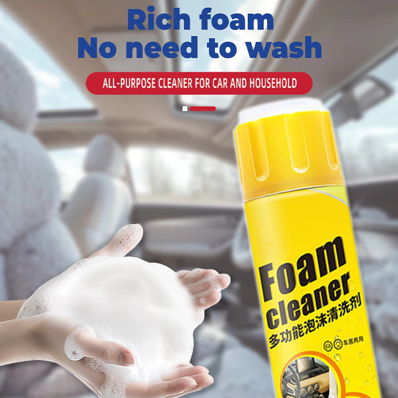 CQW MultiFunctional Foam Cleaner for Car and House 650ML Spray | Shopee Philippines
