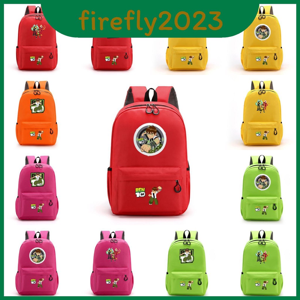 Youth 10 Ben School Bag With Printed Characters And Ergonomic Design ...