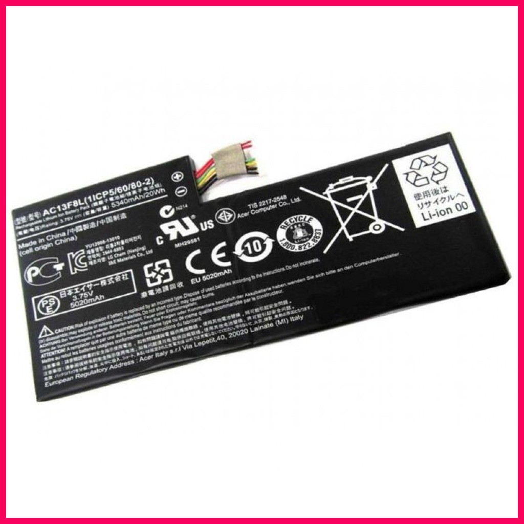 ⊙ laptop battery for AC13F8L battery for For Acer Iconia Tab A1 A810 A1 ...