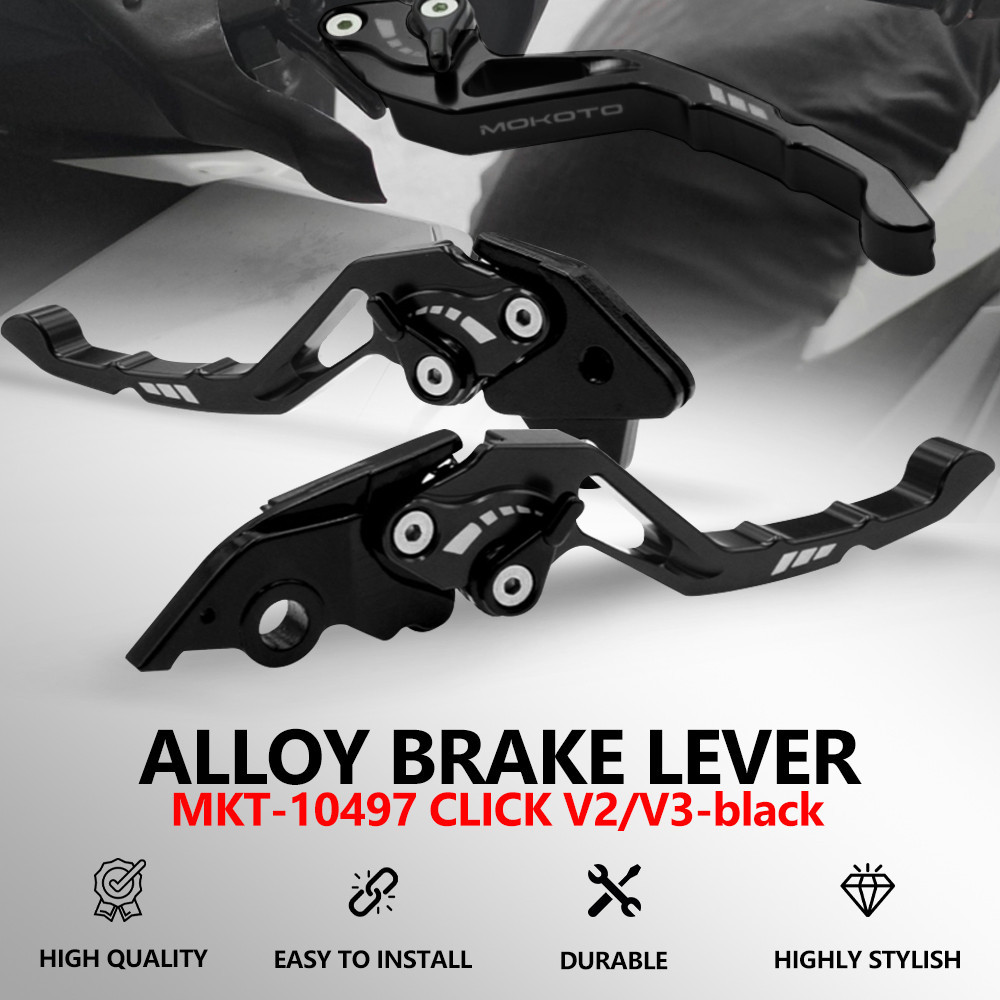 1 PAIR UNIVERSAL MTR Motorcycle Handle Brake Lever for XRM | Shopee ...