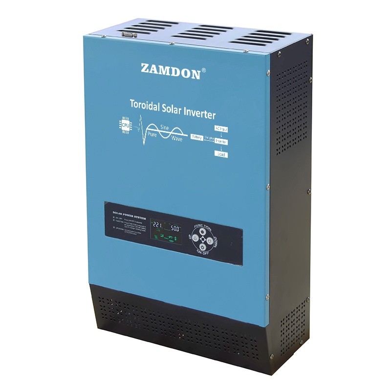 Zamdon Hybrid MPPT Solar Inverter 48V6000W - Toroidal Hybrid Off Grid ...