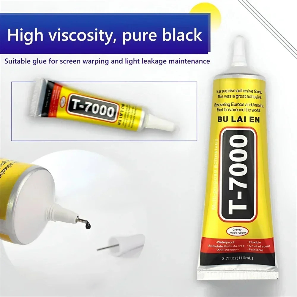 B-7000 /T-7000 Clear Contact Phone Repair Adhesive Universal Glass Plastic DIY Glue T7000 with ...