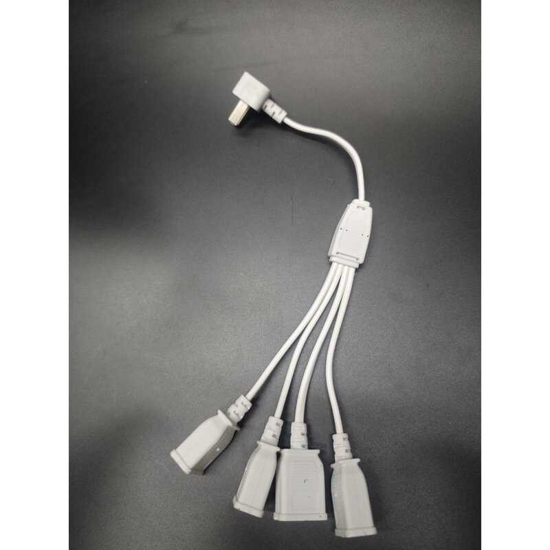 ☑♥ 220V Two-Pin with Pure Copper One-to-Two Multi-Head Female Plug One ...