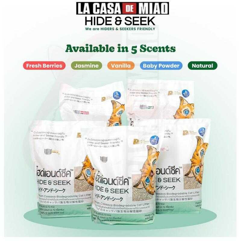 Hide & Seek Cassava Cat Litter | La Casa De Miao Ea8 | Shopee Philippines