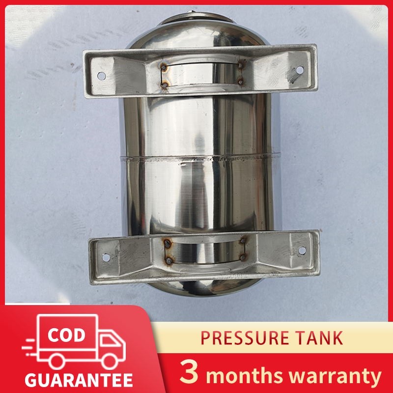 24HS 50HS Horizontal Bladder Tank Stainless Steel Type Pressure Tank ...