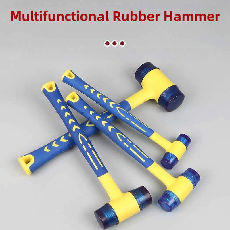 Double Headed Hammer, 25Mm To 45Mm With Rubber Handle, Detachable ...