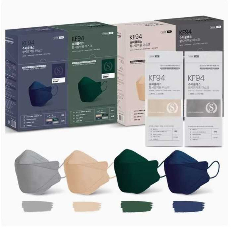 Tt Made In Korea Mask Kf94 New Clean Well 3D 4 Ply Individual Packaging ...