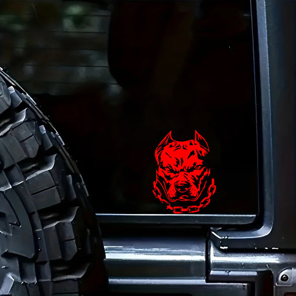 Bully Dog Reflective Motorcycle Scooter Car Sticker accessories Trunk ...