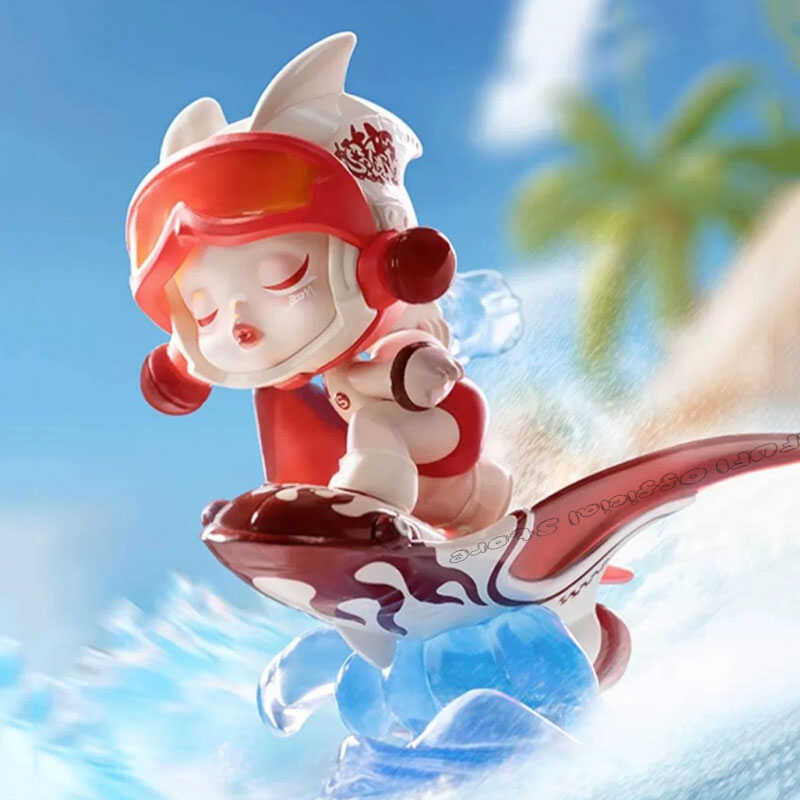 2B POP MART Dimoo Water Party Series Blind Random Toys Surprise - Bag ...