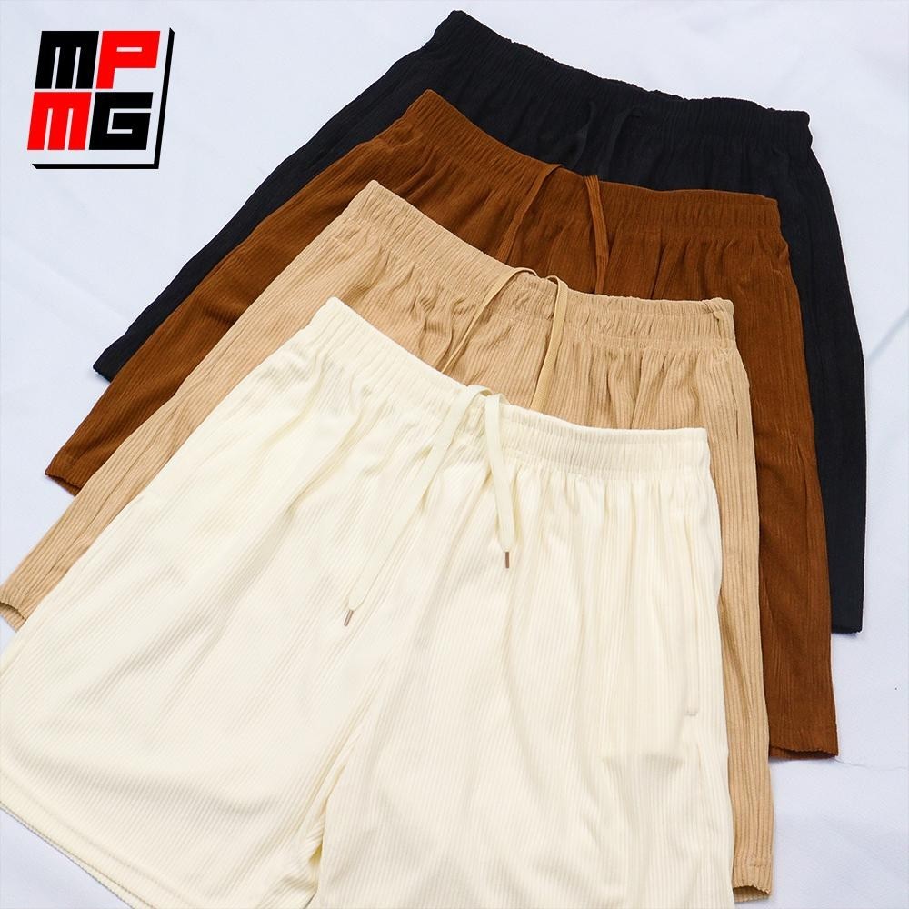 MPMG Buy 1 Take 1 Corduroy Plain Shorts For Men And Women With Two Side ...