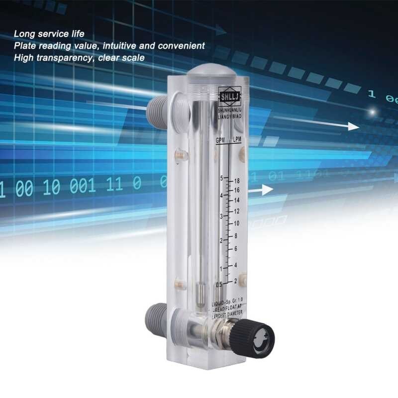 Transparent Acrylic Adjustable Fluid Flow Meter Para Sa Industrial ...