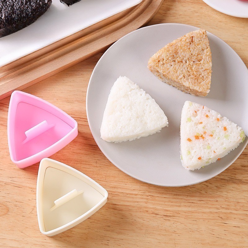 Portable Triangle Sushi Mold Bento Onigiri Seaweed Rice Ball Triangle ...