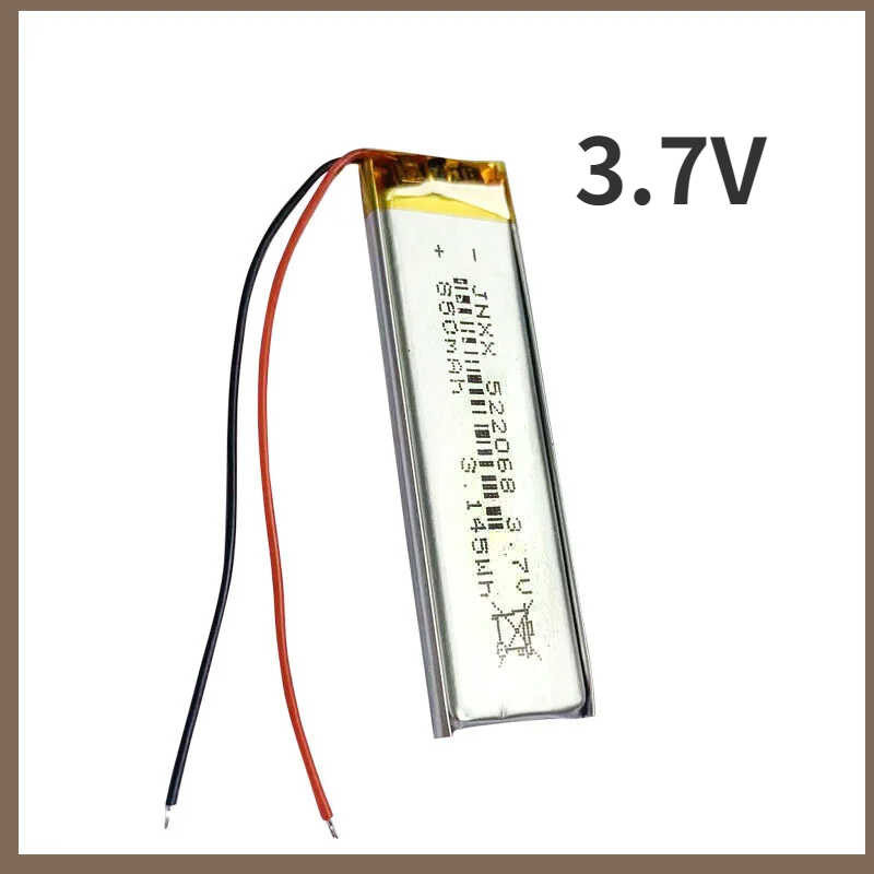 BCAK Ba 522068 Lithium Polymer Rechargeable Li-Polymer Battery 850Mah ...