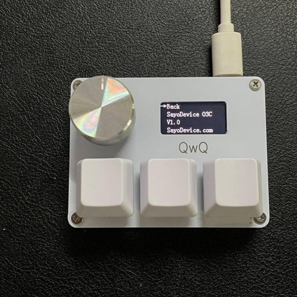 SayoDevice O3C OSU Rapid Trigger Keypad Macro Mechanical Keyboard IPS ...