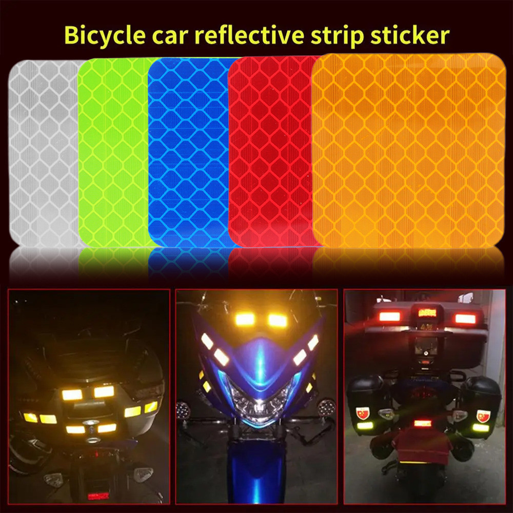 Security Reflector Decals - Super Bright, Personalized - Car Reflective ...