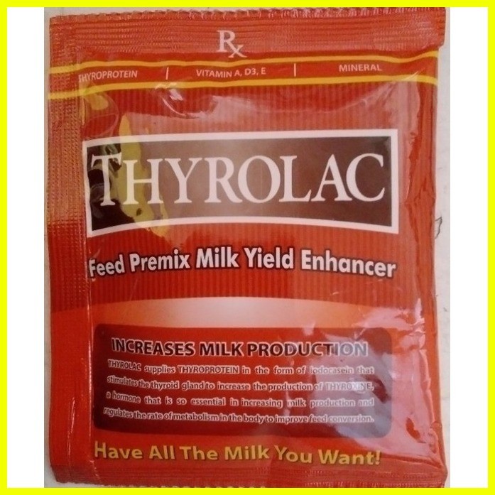 ⭐ Tryco -Thyrolac | Feed Premix Milk Yield Enhancer | 50g | Shopee ...
