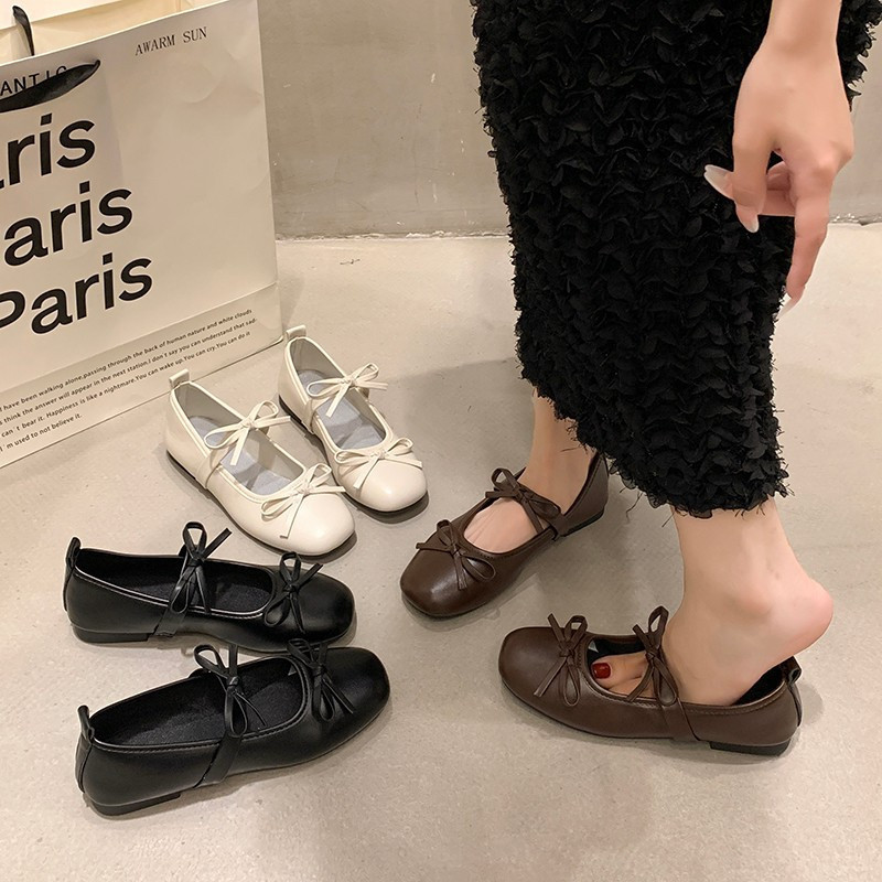 Atikota Women Fashion Retro Simple Outdoor One-line Buckle Student ...