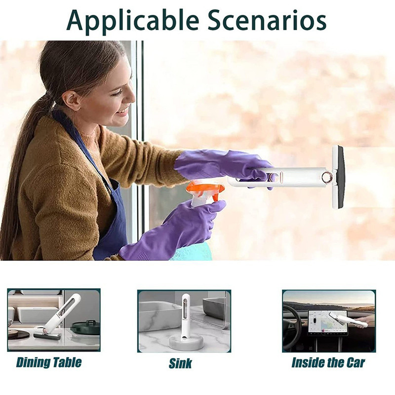 Mini Squeeze Mop/Desk Cleaning Small Mops/Wet and Dry Mop/for Table ...