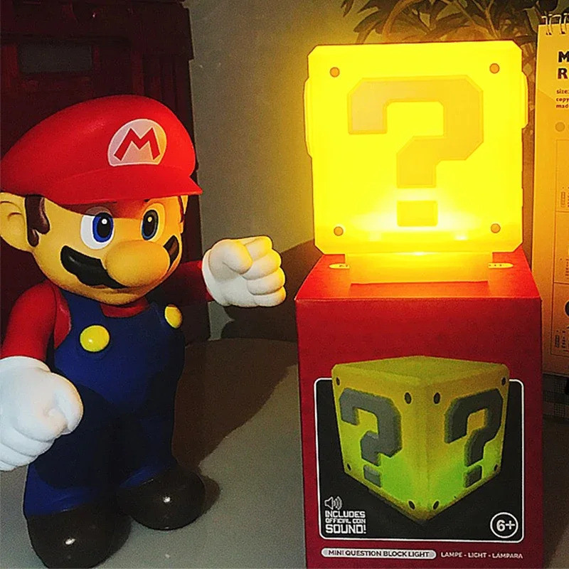 Ab 59 0A 56 27 52 8A 6F 10Cm Anime Super Mario Figure Bros Led Question ...