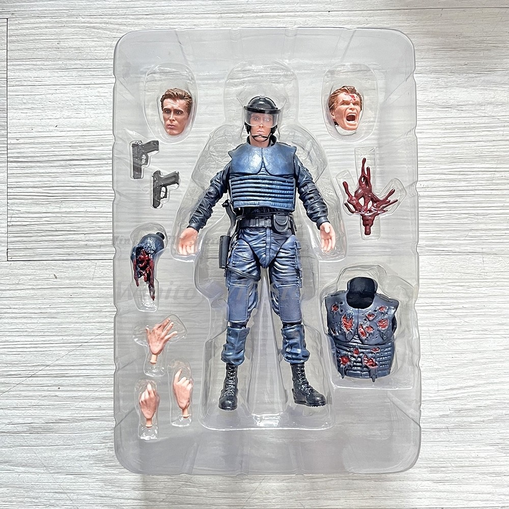 Neca Robocop Police Officer Murphy Movable Doll Hand Action Figure ...