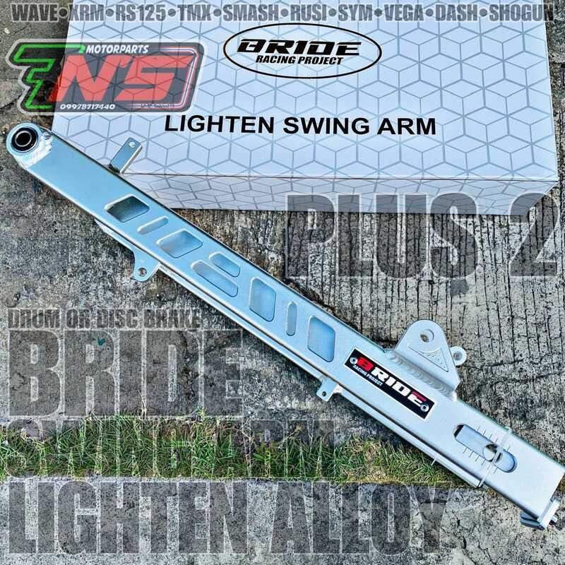 Ng 7N's BRIDE Lighten Alloy Swing Arm Slotted +2 - Xrm, Wave, Rs125 ...