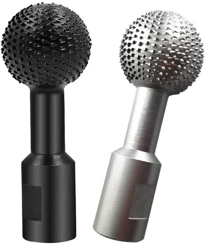 Pieces Sphere 2 Rotary Burr with 14mm\/0.55inch Threads 115 or 125 Type ...