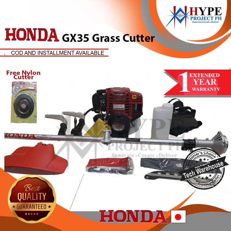 HONDA Grass Cutter Gasoe 4 Stroke Japan GX35 GX50 | Shopee Philippines