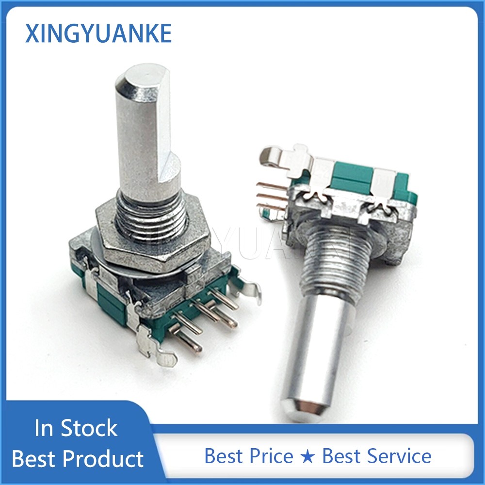 1Pcs/lot EC11B15242AF Rotary Encoder Coding Switch EC11 With Push ...