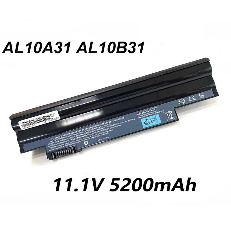 Al10a31 ☆ Al10b31 11.1V 5200Mah Laptop Battery For Acer Aspire One ...